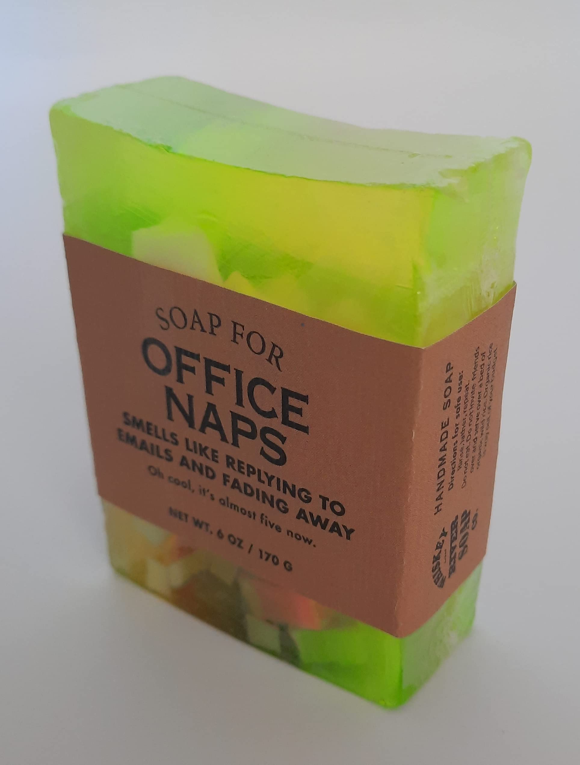 Whiskey River Soap - Office Naps Soap Clear Medium