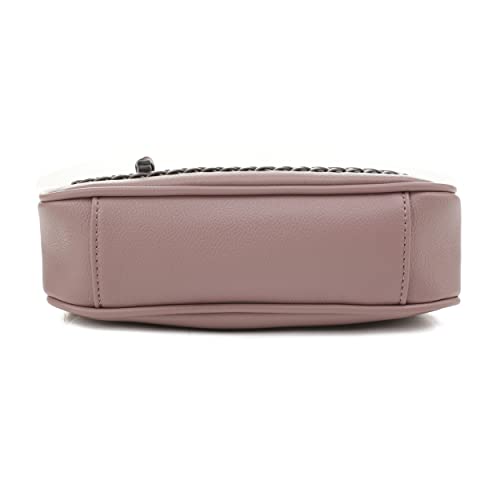 Emperia Elva Small Whipstitch Vegan Leather Crossbody Bags Shoulder Bag Purse Handbags for Women - MV