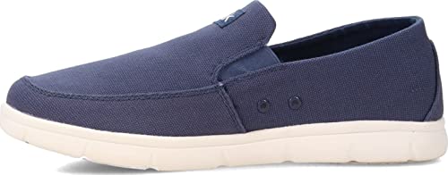 HUK Men's Brewster Slip On Wet Traction Fishing & Deck Shoes Boat, Classic-Sargasso Sea, Numeric_10