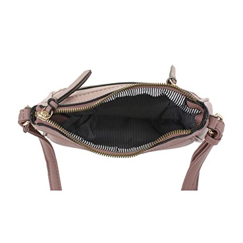Emperia Elva Small Whipstitch Vegan Leather Crossbody Bags Shoulder Bag Purse Handbags for Women - MV