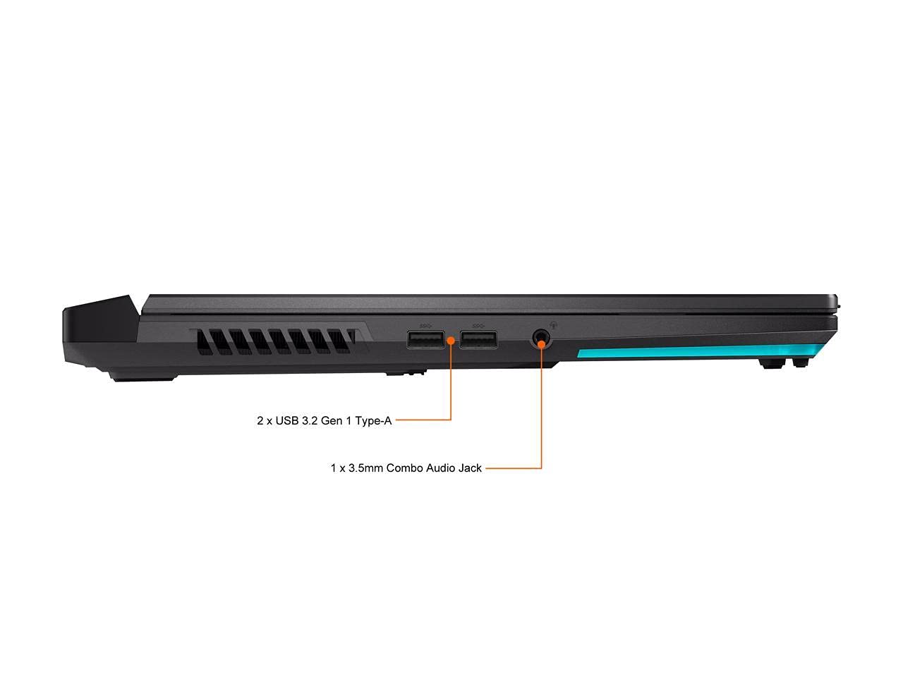 ASUS ROG Strix G17 Gaming Laptop, 17.3" 144 Hz FHD IPS, NVIDIA GeForce RTX 3060 GPU(130W), AMD Ryzen 9 5900HX Processor, RGB Keyboard, Windows 10, 64GB RAM | 2TB PCIe SSD+Tikbot Accessories