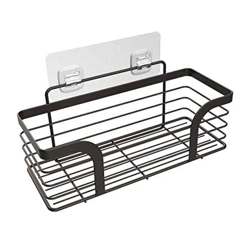 WOONEKY Bathroom Shelf Wall Mount Bathroom Shelf Toilet Glass Shelves Kitchen Shelf Rack Locker Shelf Wall Rack Shelf Glass Display Shelf Shower Shelf Adhesive Bathroom Organizer Glass