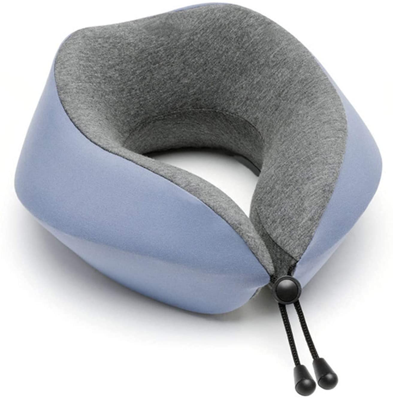 NCRD Travel Pillow - Memory Foam Neck Pillow Support Pillow, Support Cushion U Shaped Portable Travel Pillow for Kids Adults Aircraft Car Train Office
