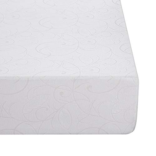 PrimaSleep 11 Inch Dura Gel Deluxe Comfort Memory Foam Mattress, King, White