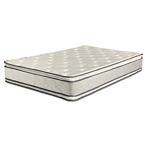 Greaton, 12-Inch Medium Plush Double Sided Pillowtop Innerspring Mattress, Queen