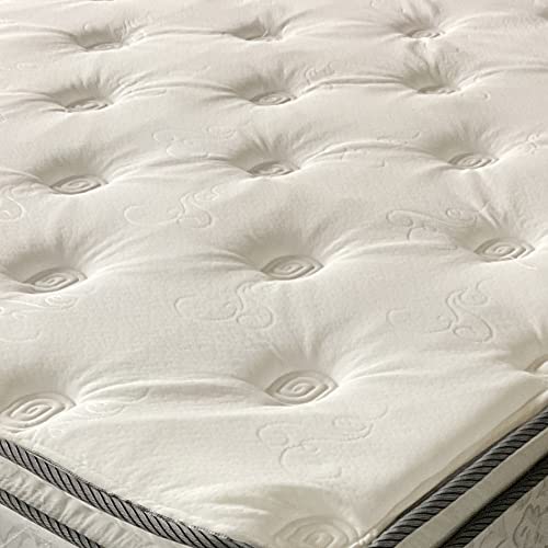 Greaton, 12-Inch Medium Plush Double Sided Pillowtop Innerspring Mattress, Queen