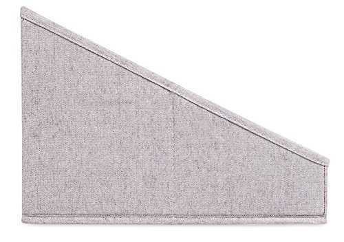 Internet's Best Open Cloth Storage Bin - Closet Shelf Storage Box - Organize Sheets Blankets Towels Sweaters Scarfs - Grey (1 Pack)