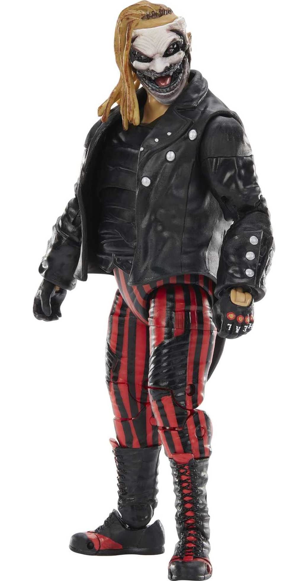 Mattel WWE Ultimate Edition Action Figure & Accessories Set, "The Fiend" Bray Wyatt 6-inch Collectible with 30 Articulation Points, Swappable Pieces & Entrance Gear