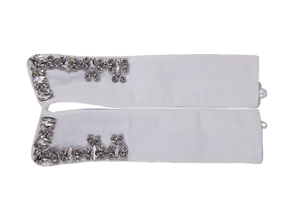 Women’s Shiny Rhinestones Fake Collar Vintage Detachable Shirt Collar Stylish Faux Collar White