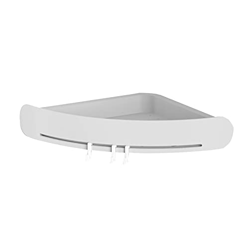 ZSFBIAO Bathroom Corner Storage Shelf Wall Organizer Caddy Shelf Shower Rack Wall Holder Shampoo Hold Shelf Home Washroom Gadget Shelves Wall Floating Shelves (Color : B)