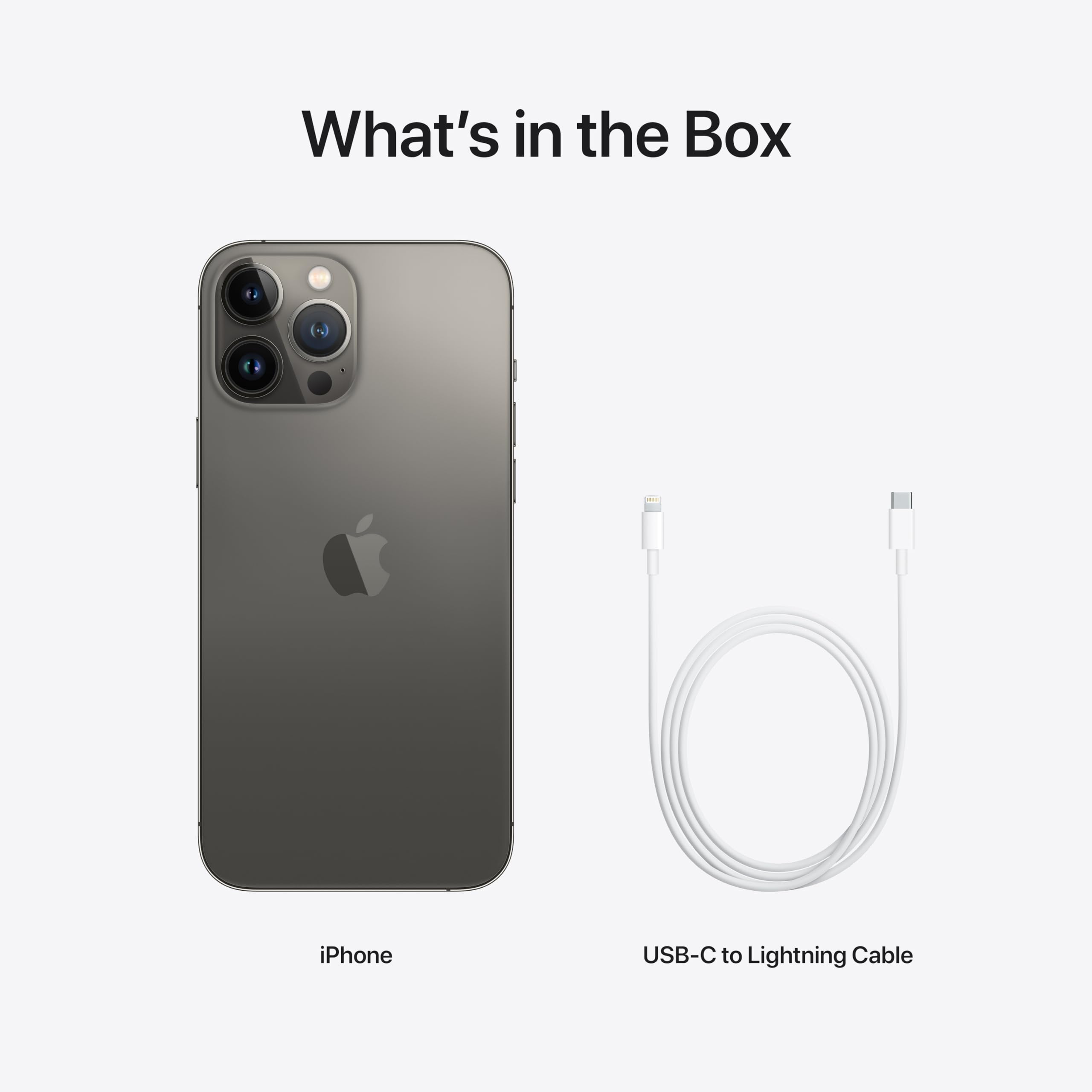 Apple iPhone 13 Pro Max (512GB, Graphite) [Locked] + Carrier Subscription