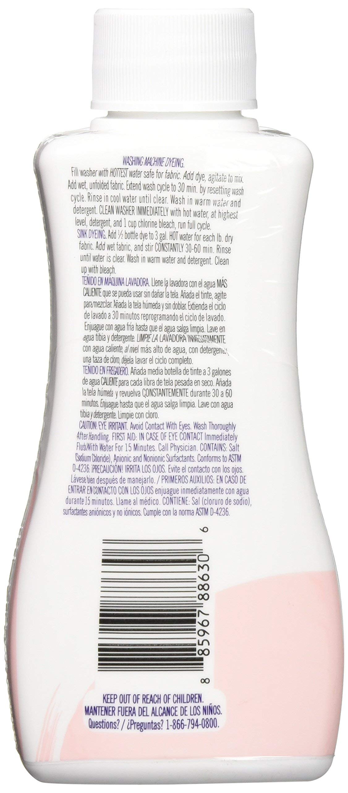 All-Purpose Liquid Dye, 8 Fluid Ounce (Rose Quartz)