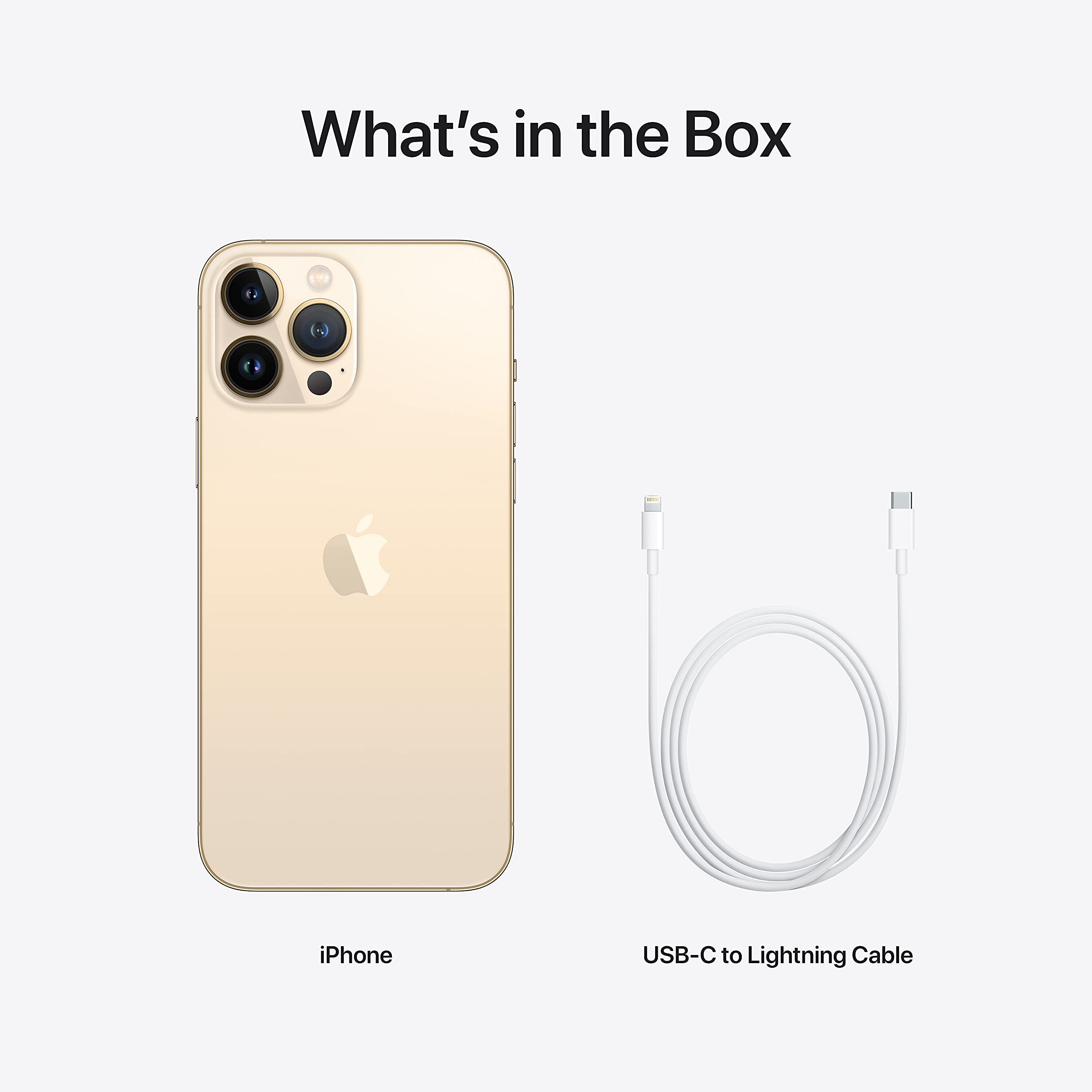 Apple iPhone 13 Pro Max (512GB, Gold) [Locked] + Carrier Subscription