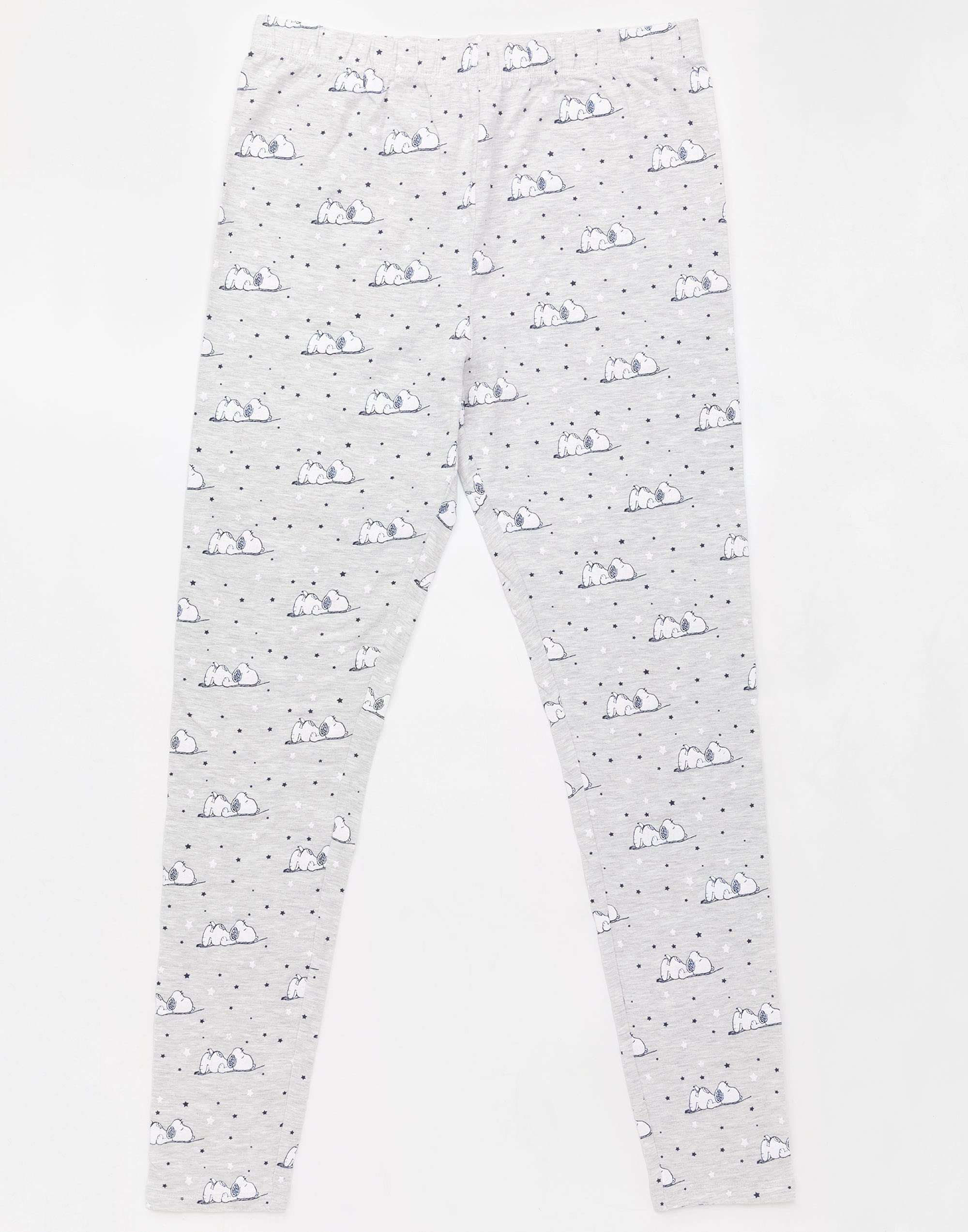 Snoopy Pajamas Ladies Womens Top Long Or Short Bottoms Options Navy Pjs Medium
