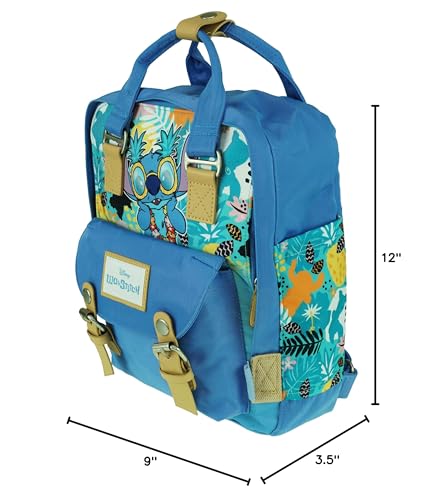 KBNL Lilo and Stitch Nylon 12'' Backpack/Daypack, M (KBNL-12INCH-NYLON)