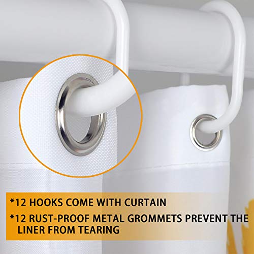 Custom Football Style Shower Curtain 4Pcs Set Personalized Bathroom Decor Gift Fashion Modern Home Supplies