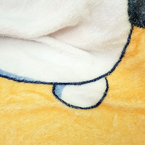 SIGOUYI Lightweight Fleece Blankets Reversible Throw Cozy Plush Microfiber All-Season Blanket for Bed/Couch - Throw 40x50 Inch, Skull Tree Grey