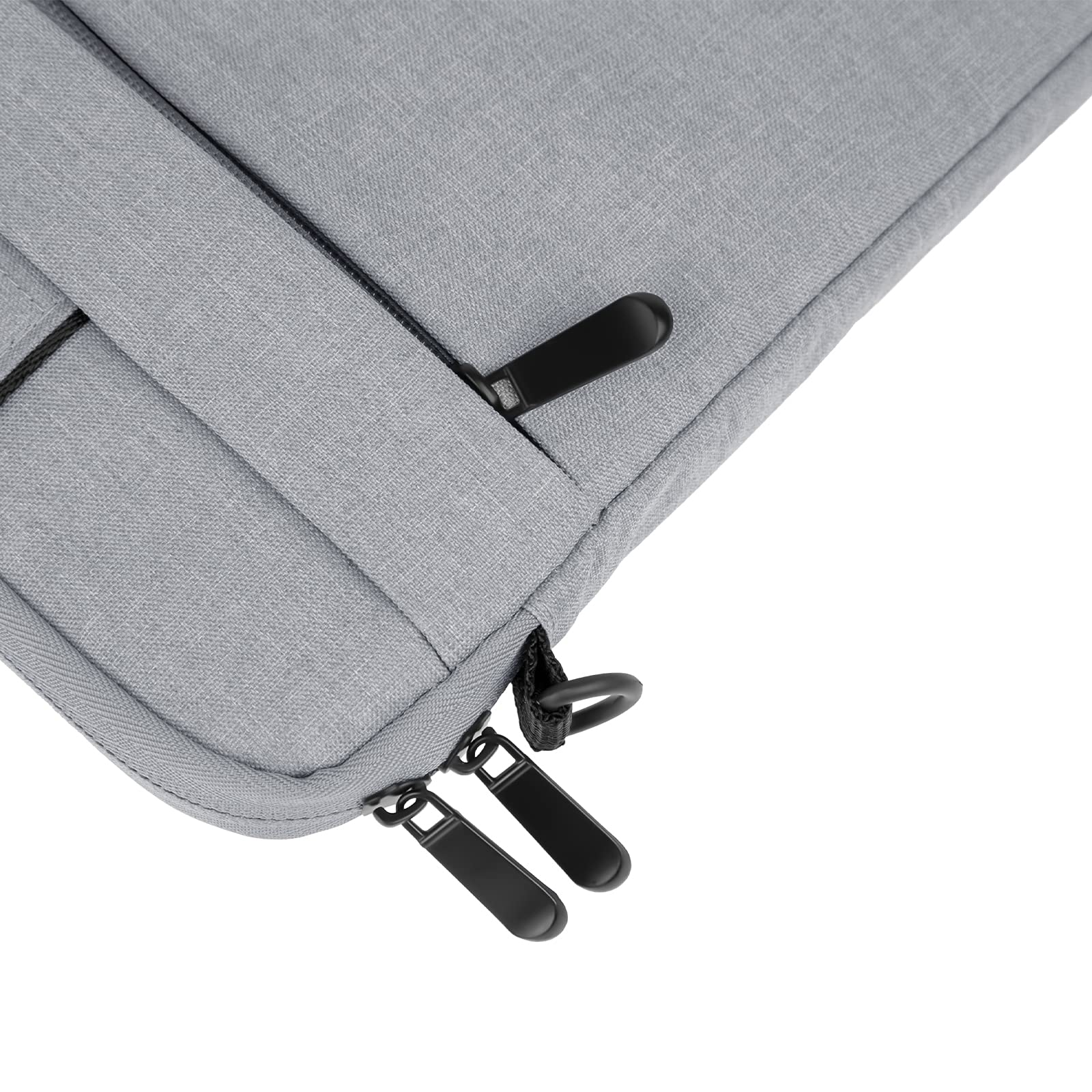 RAINYEAR 13 Inch Laptop Sleeve Shoulder Bag Compatible with MacBook 13.6" M2 A2681, 13.3 Air Pro M1/M2 A2338 A2337, 13.3" Chromebook Notebook Messenger Bag Carrying Case Briefcase, Gray