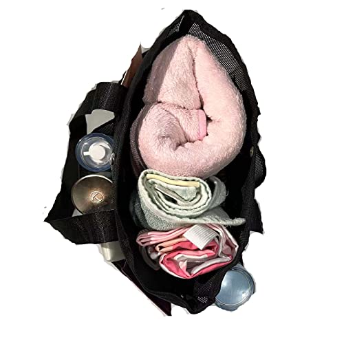 TNIDADLU Shower Tote Bag;Hand wash bag;Mesh Beach bag; basket portable Soft Bath Basket/foldable bath bag/storage bag…