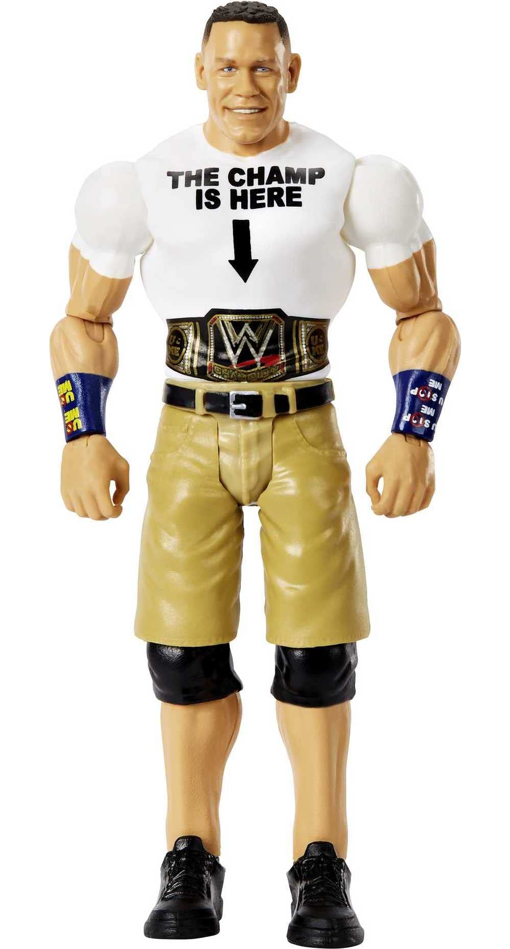 Mattel WWE John Cena Basic Action Figure, Posable 6-inch Collectible for Ages 6 Years Old & Up