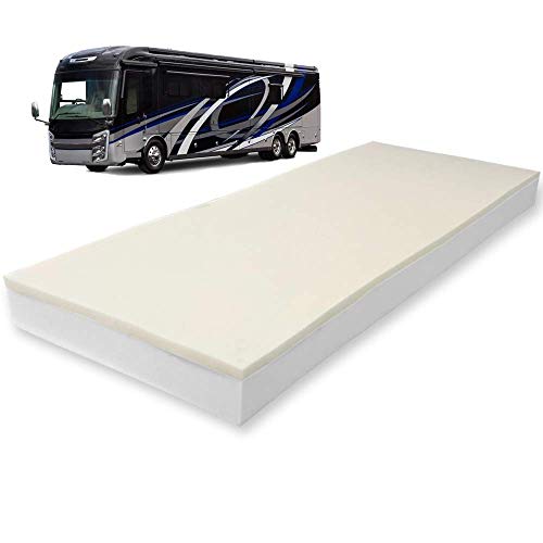 Foamma 8" x 42" x 80" Memory Foam RV Bunk Mattress Replacement, Medium Firm, Pressure Relieving, Premium Comfort, USA Made, No Cover