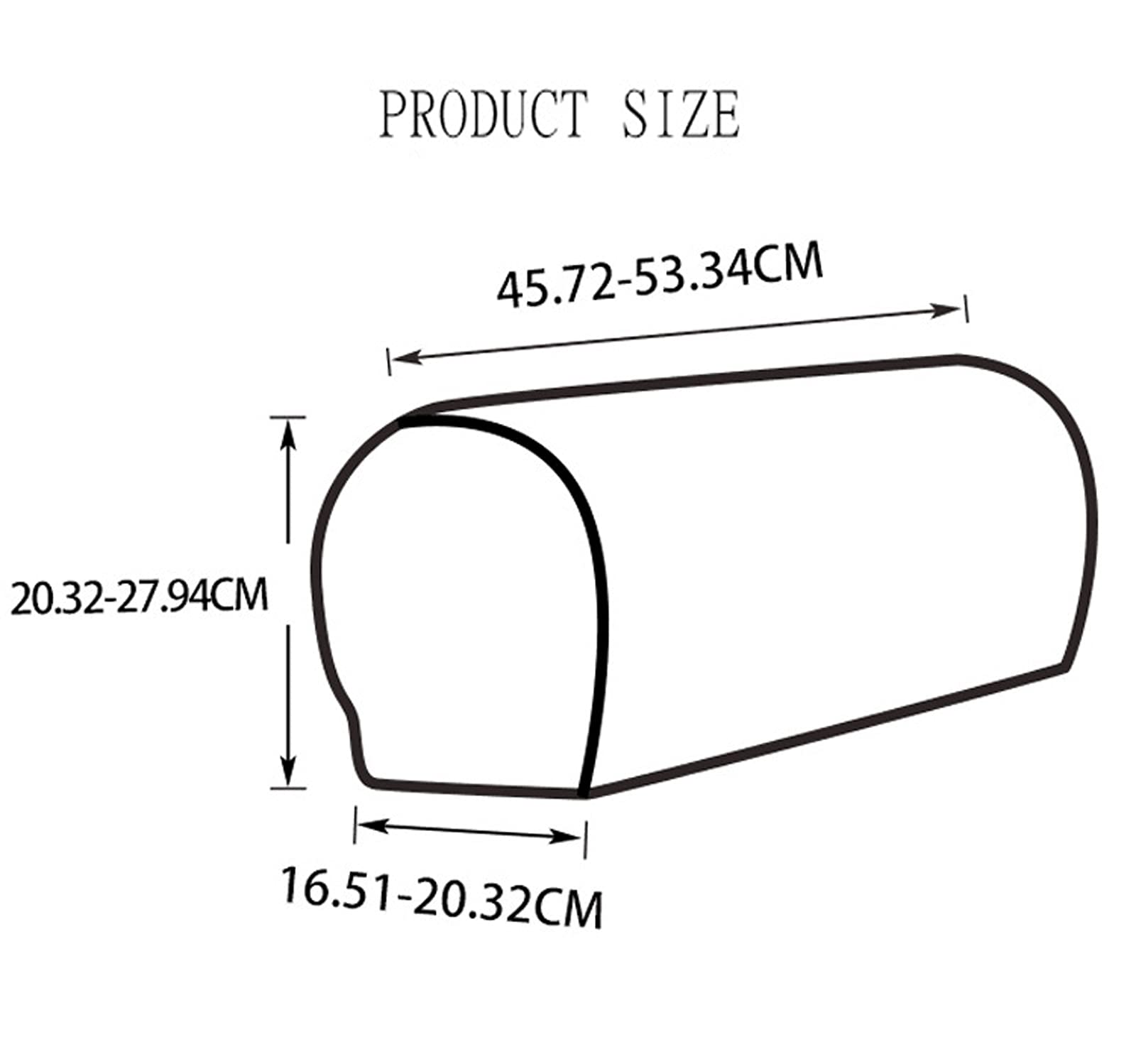 ZHOUZHOU Sofa Armrest Covers Anti-Slip Chair Couch Arm Protector Stretch Soft Furniture Armrest Protectors Chairs Sofas Arm Covers Recliner Slipcovers,Red