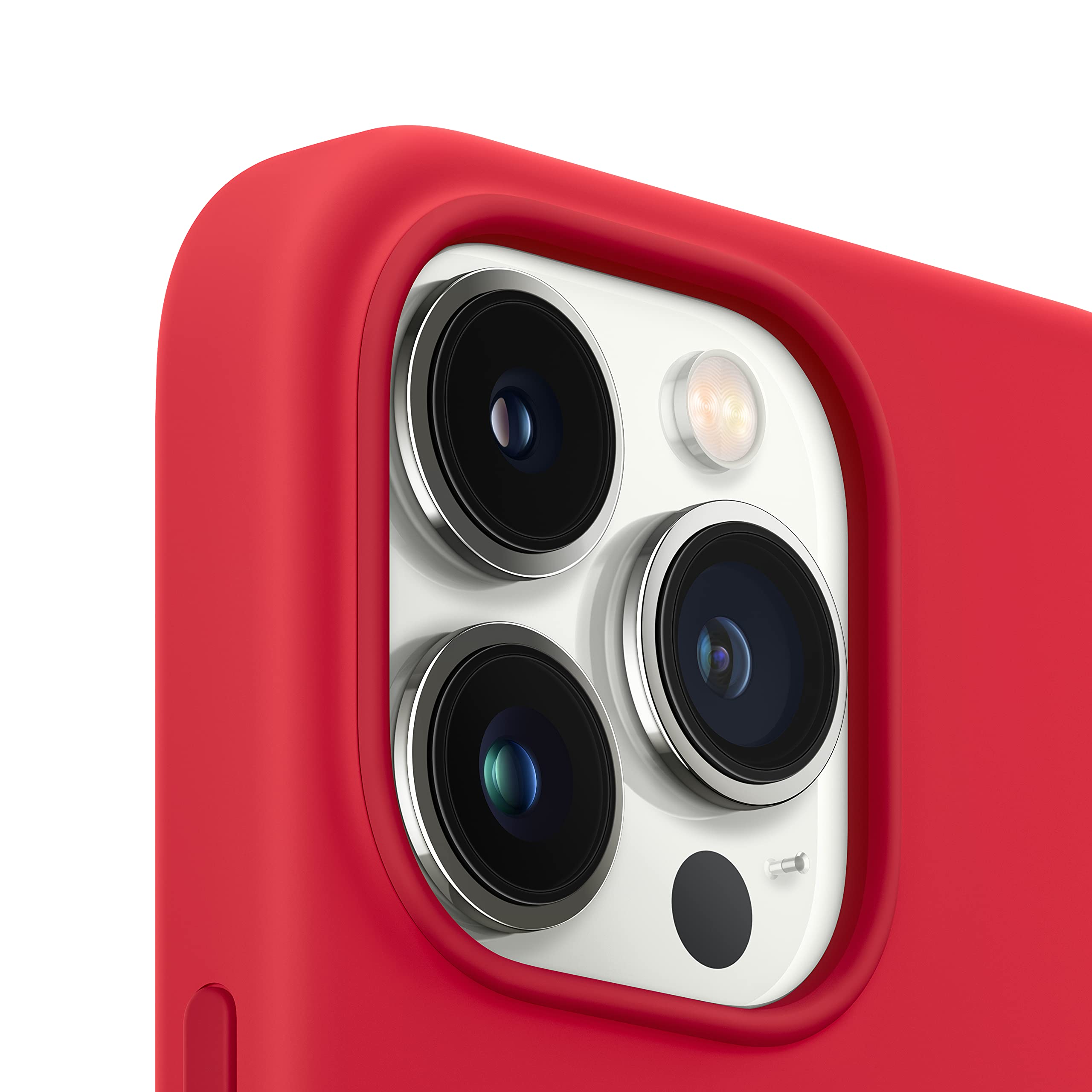 Apple iPhone 13 Pro Max Silicone Case with MagSafe – (Product) RED