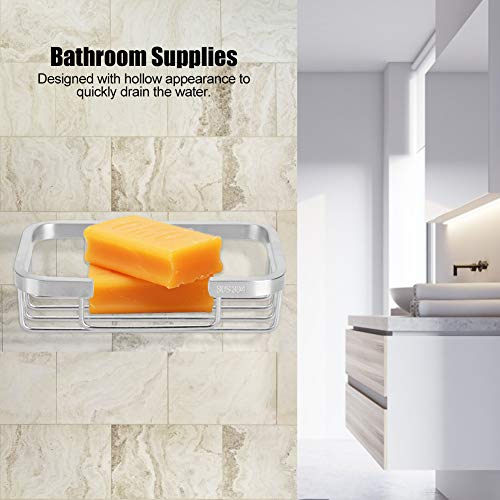 Shower Caddy Basket Shelf Wall Mounted Soap Basket Square Basket Bathroom Rack Holder Black Toilet Bathroom Accessory 304 Stainless Steel