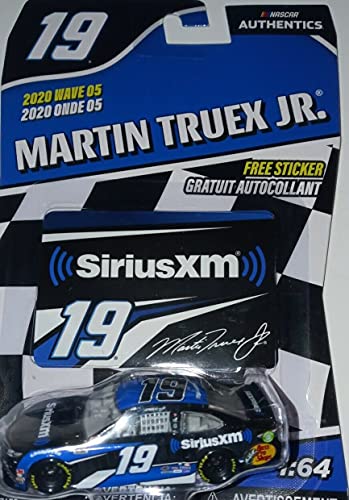 2020 Wave 05 Martin Truex #19 1:64 Scale Diecast with Collector Card Insert Measures 3" Long x 1 " Wide x 1" Tall