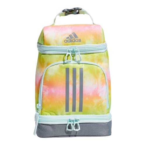 adidas Unisex Excel 2 Insulated Lunch Bag Discontinued, Stone Wash Rainbow/Almost Blue, One Size