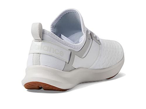 New Balance Women's FuelCore Nergize Sport V1 Sneaker, White/Grey, 9