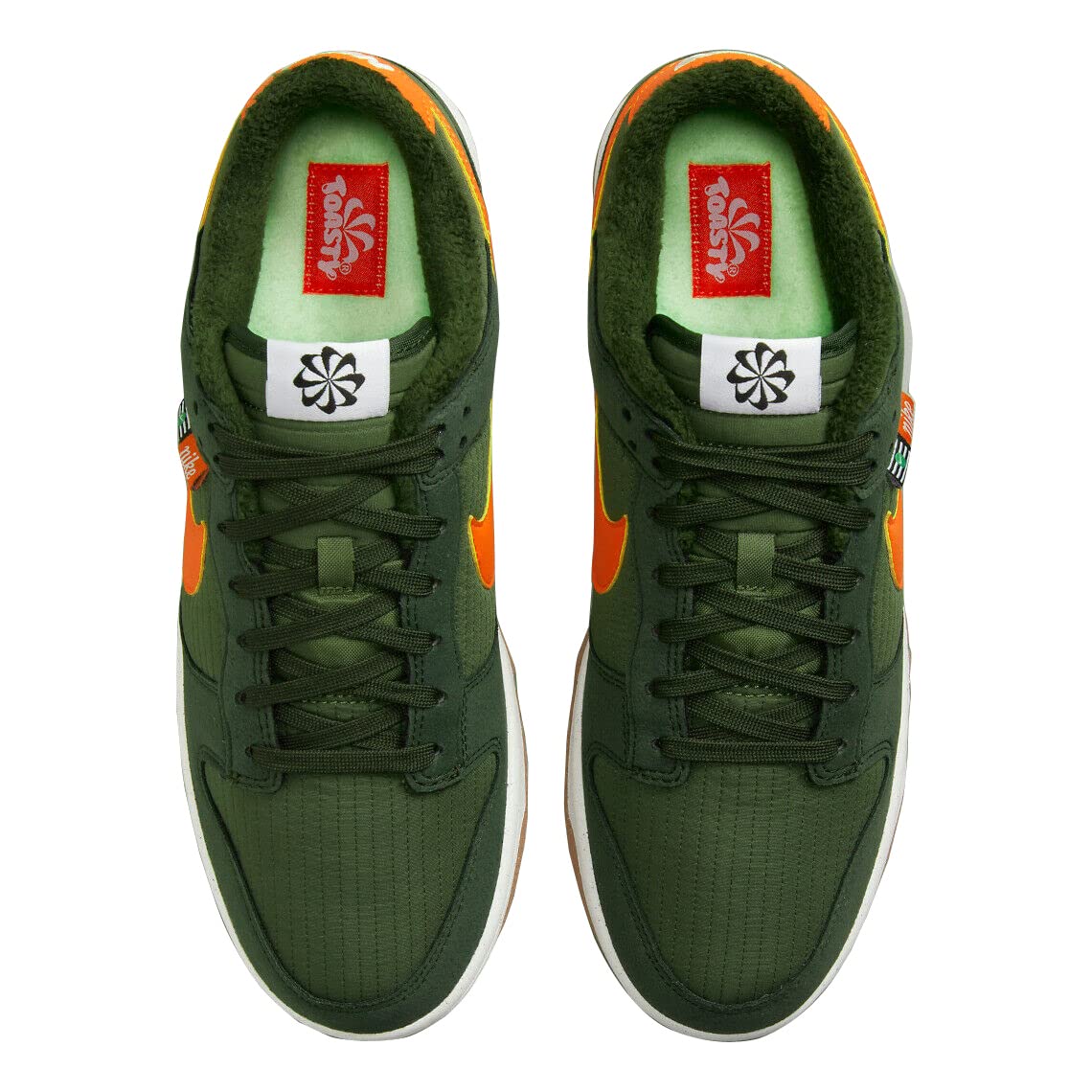 Nike Youth Dunk Low GS DC9561 300 Toasty Sequoia - Size 7Y