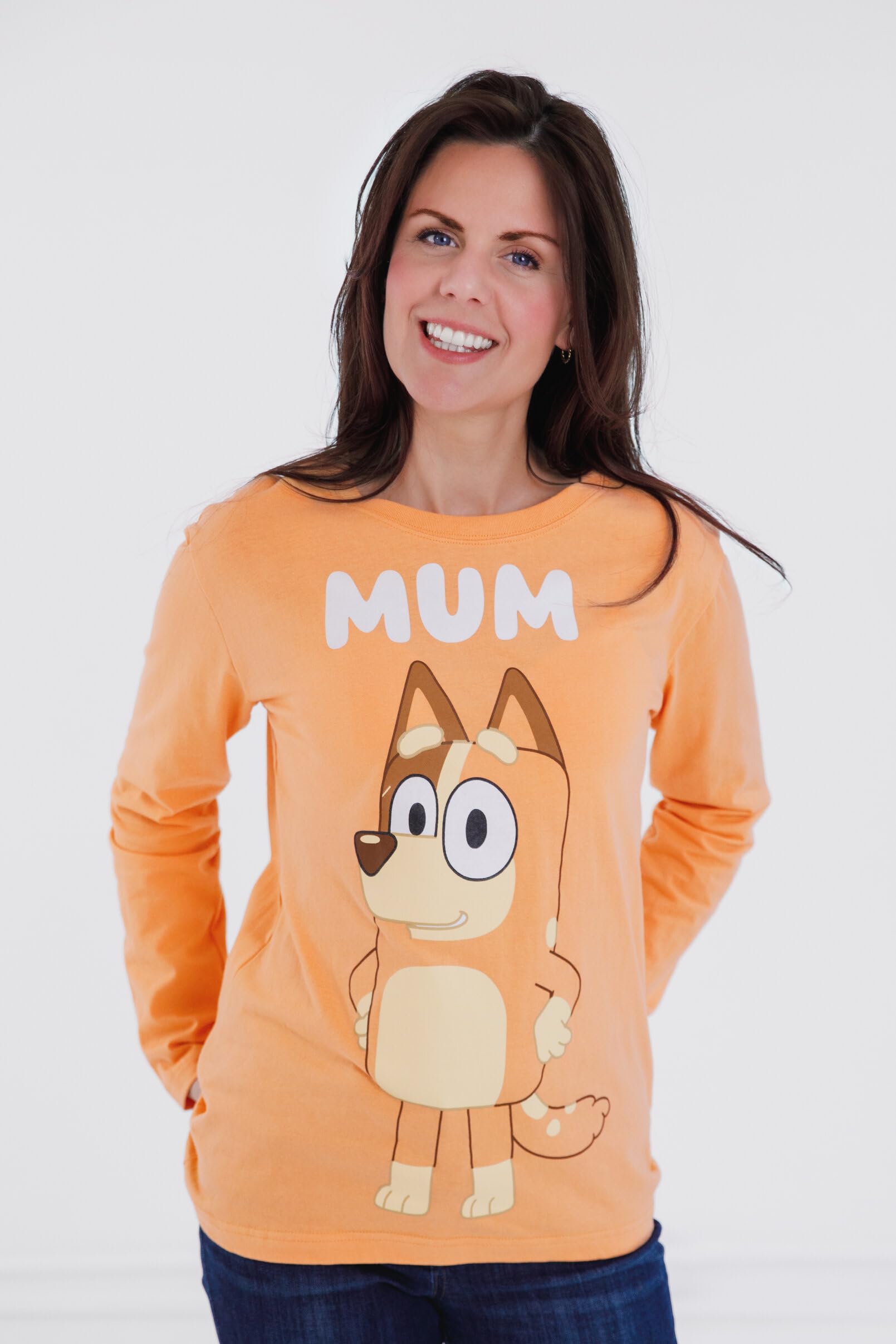 Bluey Mom Womens Matching Family T-Shirt Chilli XX-Large