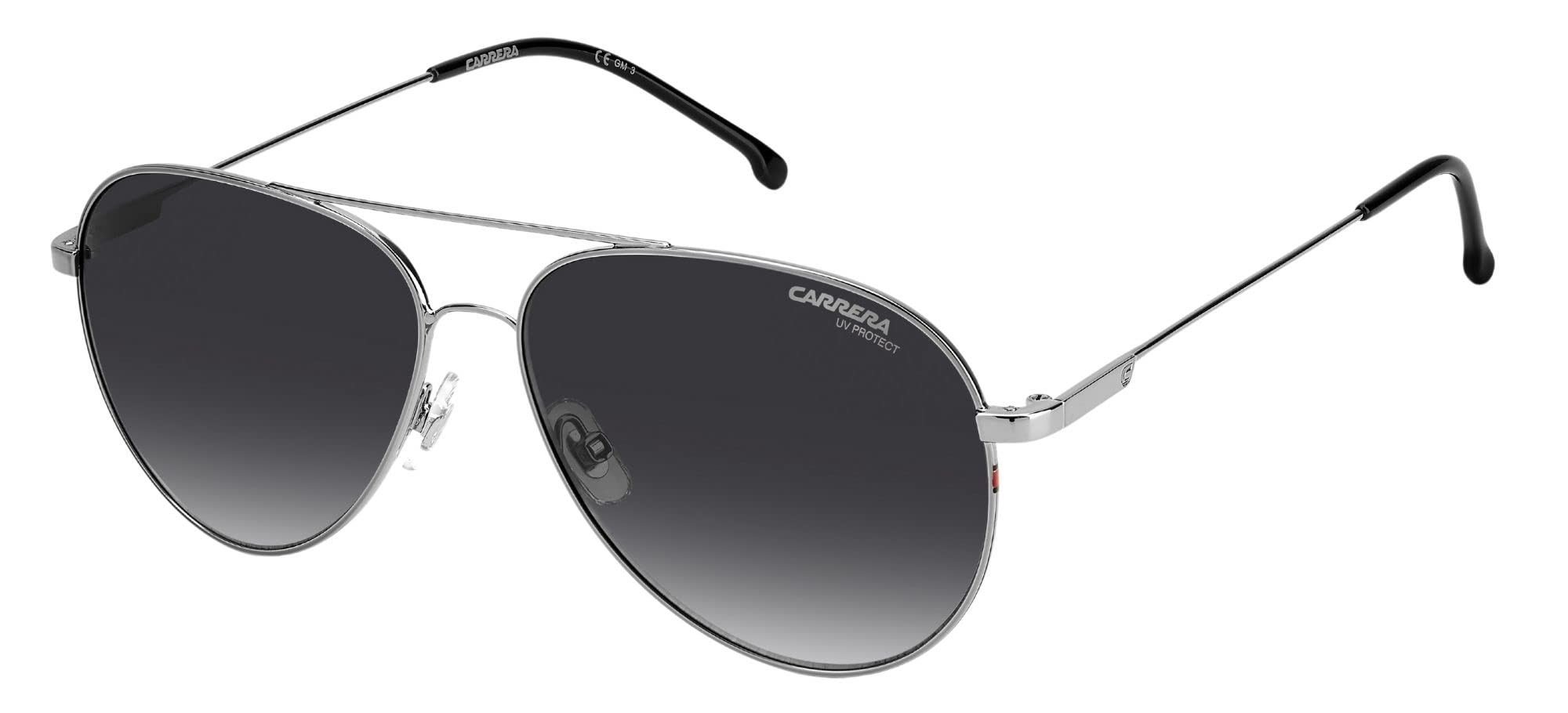 Carrera 2031T/S Ruthenium/Dark Grey Shaded 58/14/145 unisex Sunglasses