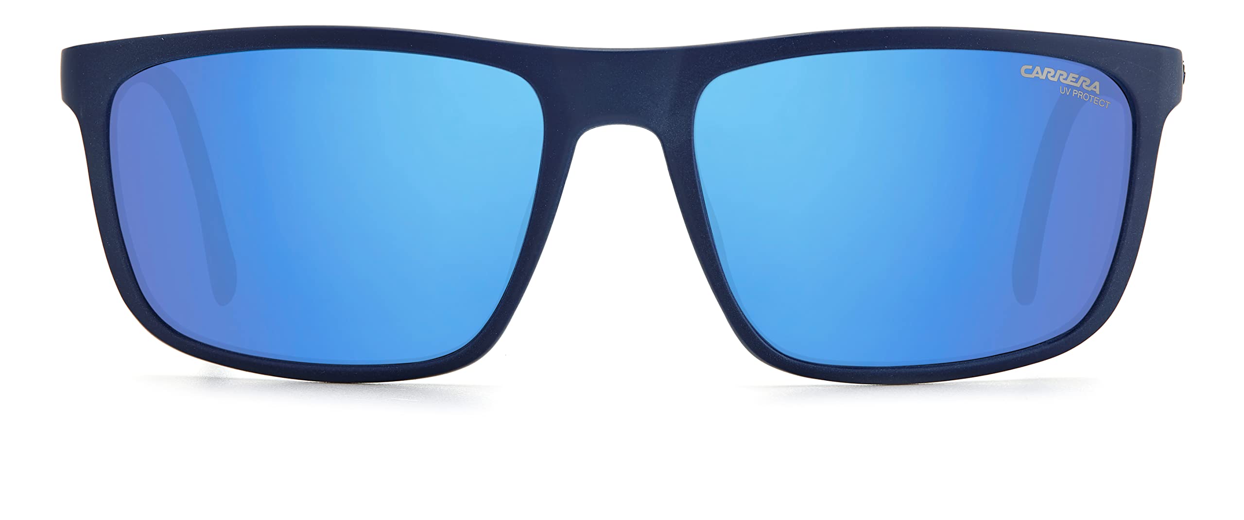 Carrera Men's 8047/S Rectangular Sunglasses, Blue, 58mm, 18mm
