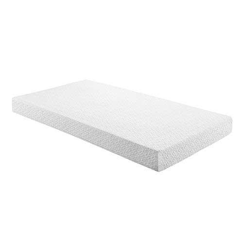 Lexicon Amira 6-Inch Gel Infused Memory Foam Mattress, Full, White