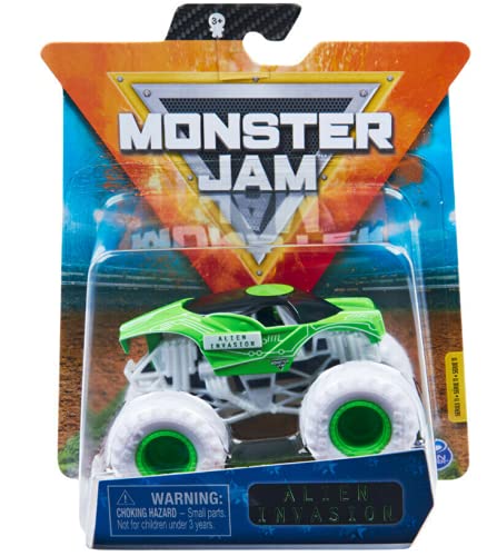 MonsterJam Alien Invasion, Inverse Trucks (1:64 Scale) Series 11