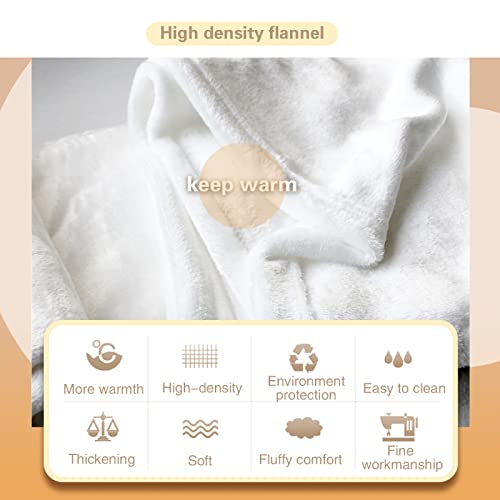 Throw Blanket Chrismas Birthday Gift to Family Friend Super Soft Lightweight Flannel Fleece Blankets for for Bed Couch Sofa 40"x30"