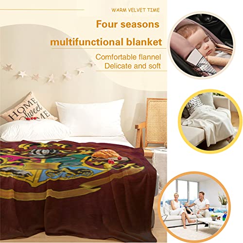 Throw Blanket Chrismas Birthday Gift to Family Friend Super Soft Lightweight Flannel Fleece Blankets for for Bed Couch Sofa 40"x30"