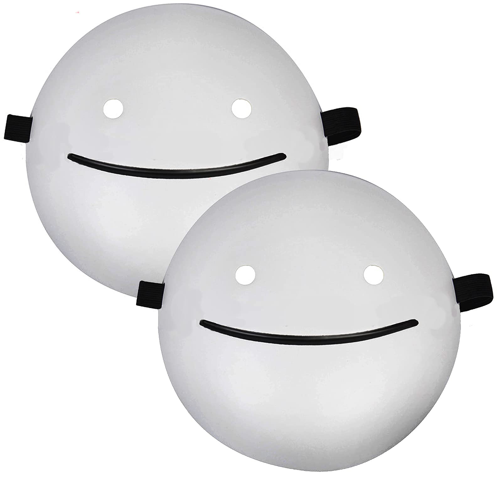 XGS Halloween White Smile Dream Mask - Cosplay Masquerade Party Mask ,Same Style for Music Video - Dream Mask Cosplay(22.5cm), 23.5CM