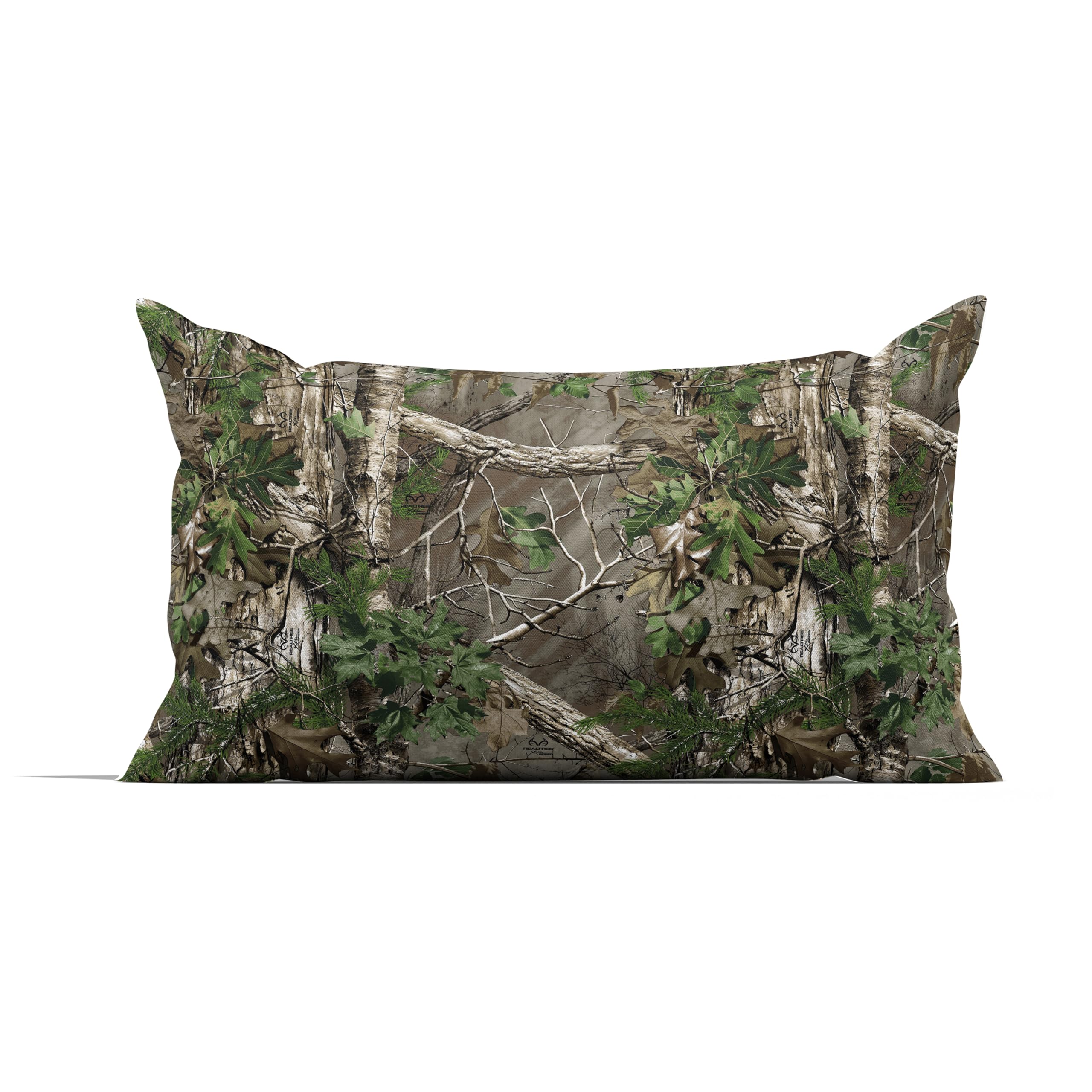 Northwest Pillowcase Set 2-Pack, 20" x 30", Realtree Xtra Green Camo 2 Count