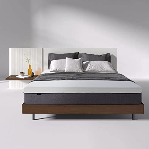 BAENIGHT Gel Memory Foam Mattress ，8 Inch High Rebound Effect Mattress for Relieving Body Pressure，Medium Firm Affordable Bed Mattresses with Replaceable Cover with Zipper (Queen (U.S. Standard))