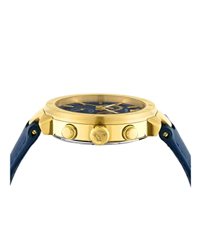 Versace Mens Watches Blue 43 mm Urban Mystique Collection