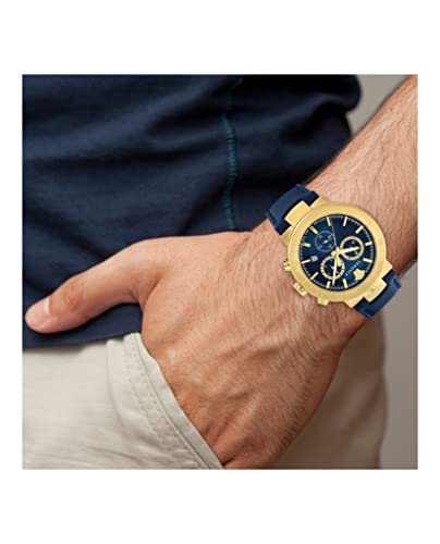 Versace Mens Watches Blue 43 mm Urban Mystique Collection