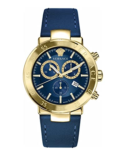 Versace Mens Watches Blue 43 mm Urban Mystique Collection