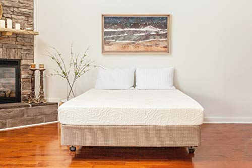 Excel Sleep 8" Graphite Infused Memory Foam Mattress - Handcrafted in The U.S.A. (66 x 80 - Olympic Queen)