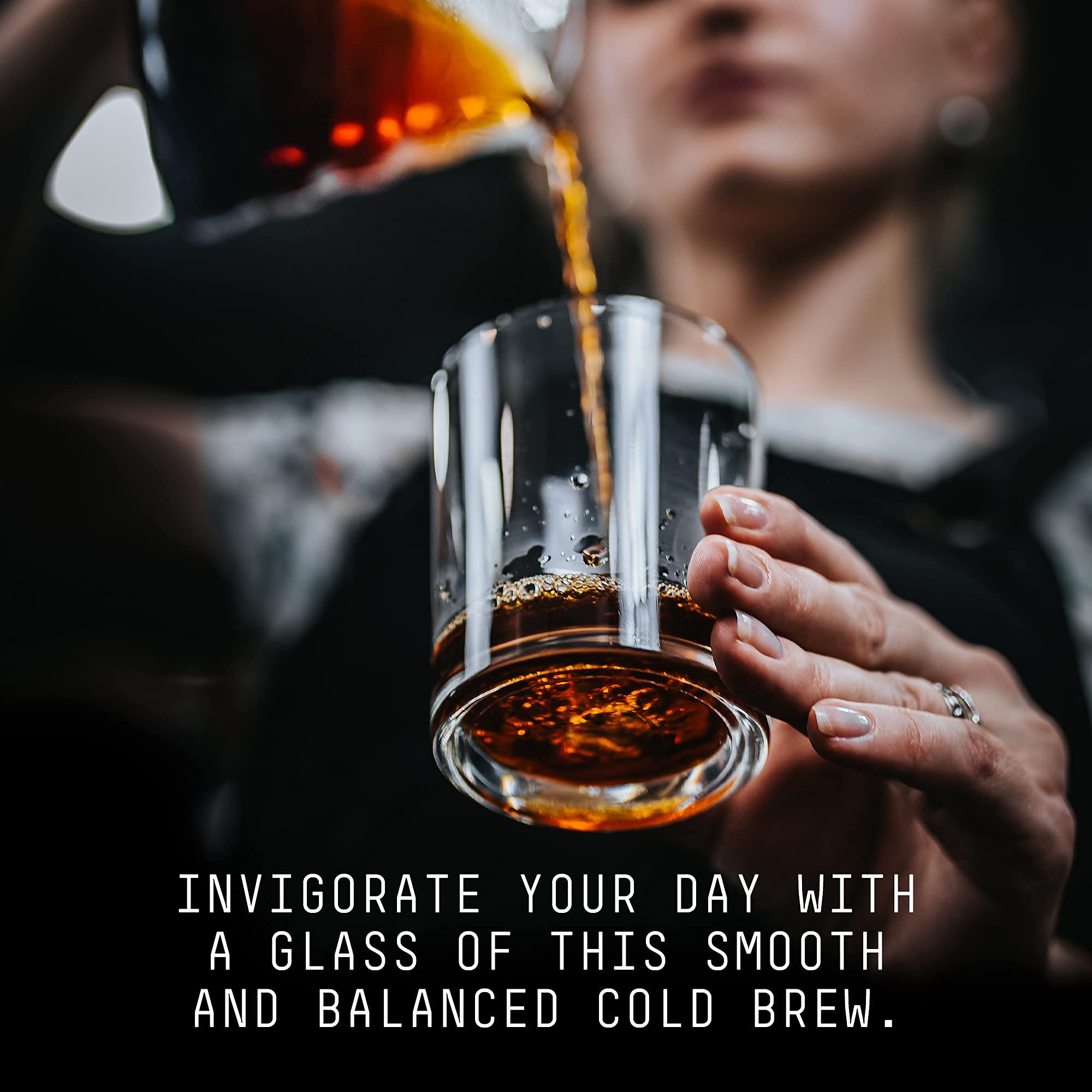 Stone Street Cold Brew Decaf Coffee, Swiss Water Process, Low Acid, 100% Arabica, Gourmet Coffee, Coarse Ground, Medium Roast, 1 LB