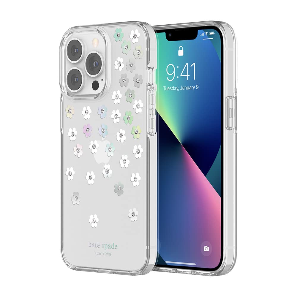 kate spade new york Protective Hardshell Case for iPhone 13 Pro - Scattered Flowers