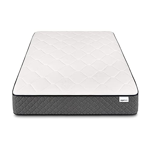 Amazon Basics Hybrid Mattress - Medium Feel - Memory Foam - Motion Isolation Springs - 12-Inch, King