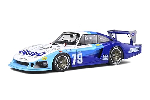 solido S1805402 1:18 1979 Porsche 935 'Mobydick' -Le Mans #79 Collectible Miniature car, Multi